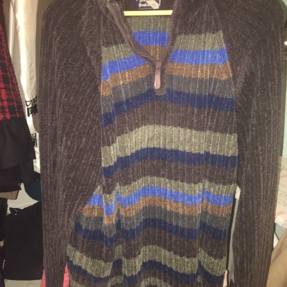 Raider | Sweaters | Raider Pull Over Wleather Pull Tab Zipper | Poshmark